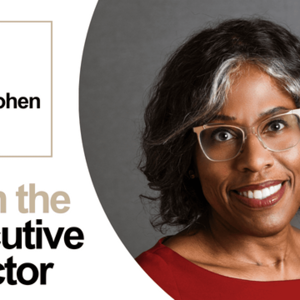 From the Executive Director: Moving Beyond Taking the First Step ...